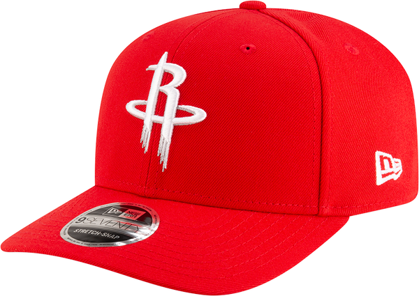 New Era 970 Stretch-Snap NBA Team Logo W/Logoman Snapback Cap (Houston ...