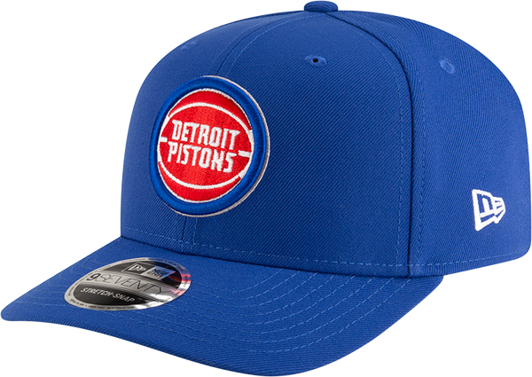 New Era 970 Stretch-Snap NBA Team Logo W/Logoman Snapback Cap (Detroit ...