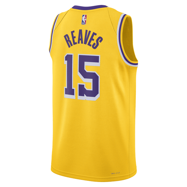 Nike Swingman NBA Los Angeles Lakers Austin Reeves Icon Jersey 2022-23 ...