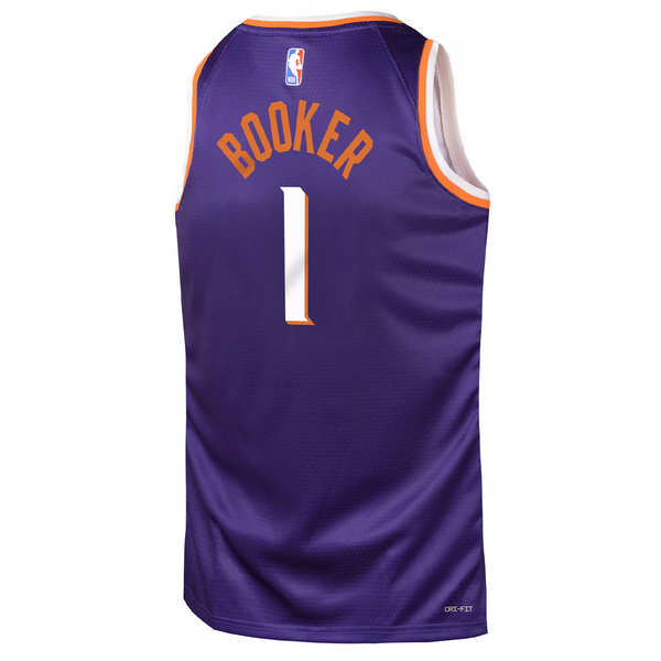Youth Devin Booker Icon Swingman Jersey (Phoenix Suns) – Hoops Heaven